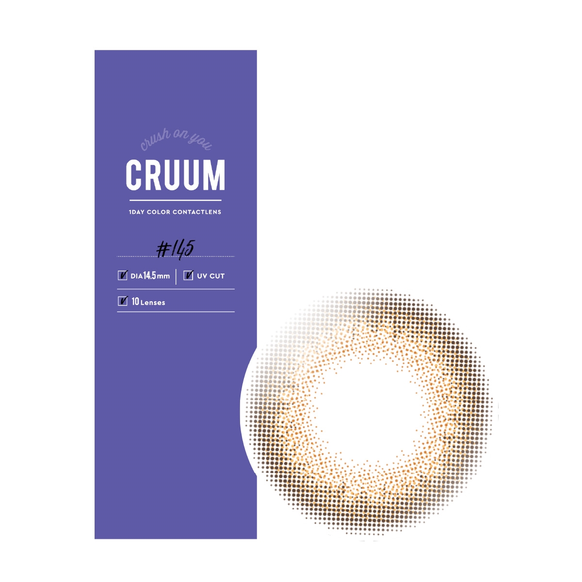 T-Garden CRUUM 彩日 小花蕾 (10片) - 大學眼鏡官方購物商城